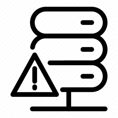 Alert Connection Data Database Network Icon Download On Iconfinder