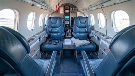 An Air Taxi Equipped With Advanced Medical Equipment Ready To Provide
