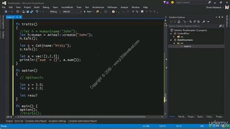 دانلود Udemy The Rust Programming Language آموزش زبان برنامه نویسی راست