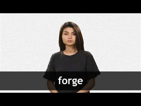 FORGE Definition Translations Collins English Dictionary