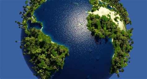 Green Earth Globe 3d Model 99 Max Free3d