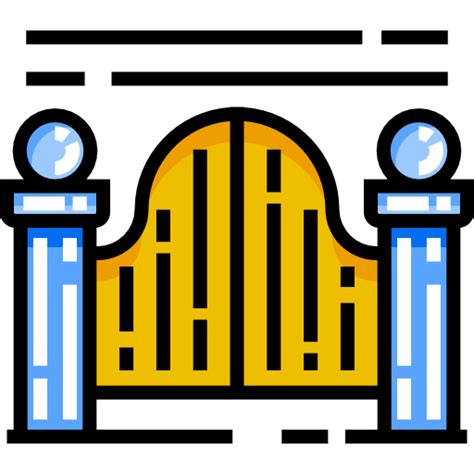 Gateway Detailed Straight Lineal Color Icon