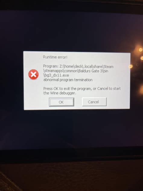 Game Not Loading In Steam Deck Rbaldursgate3