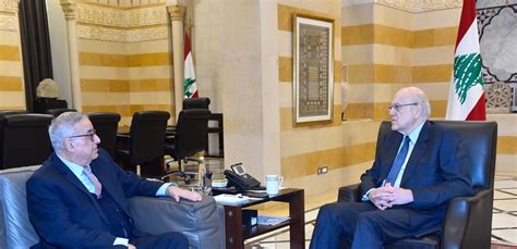 بو حبيب اطلع ميقاتي على اجتماعات نيويورك لبنان لا يريد الحرب ومتمسك