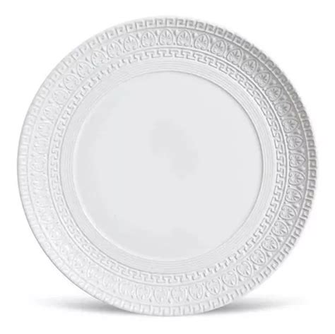 Juego de platos planos de cerámica Greek Porto Brasil de 6 piezas