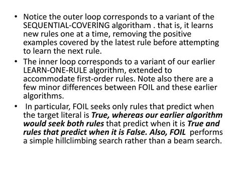 learning rule of first order rules ppt