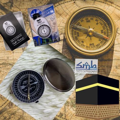 Compass Kompas Kiblat Penunjuk Kiblat Kompas Qibla Penunjuk Qibla