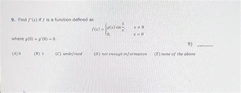 Solved Find F X If F Is A Function Defined As Chegg