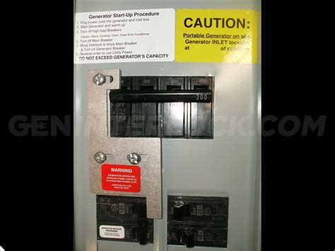 Generator Interlock Kit General Electric Ge 150 And 200 Amp Newer Vertical Main Geninterlock