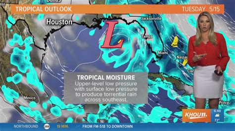 National Hurricane Center Watching Tropical Disturbance In Gulf Of