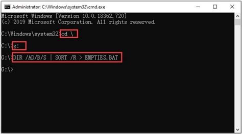 5 Façons De Supprimer Des Dossiers Vides Sous Windows