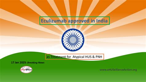 India Eculizumab Approved By Cdsco For Ahus And Pnh Ahus Alliance Action