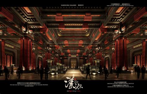 Hkg汉中汉文化博览园汉宫汉乐府城市展览馆施工图内装效果图施工图下载 Id747342115【知末网】