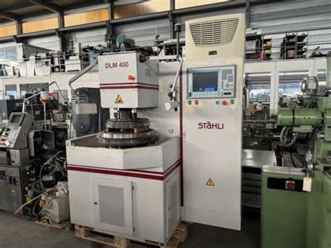 Surface Lapping Machine Staehli” Type Dlm 450 In Bielbienne Bern