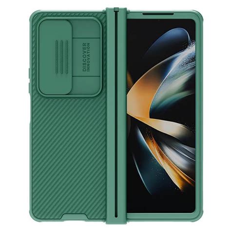 Nillkin Carcasa Nillkin Camshield Pro Para Samsung Z Fold 4 Verde