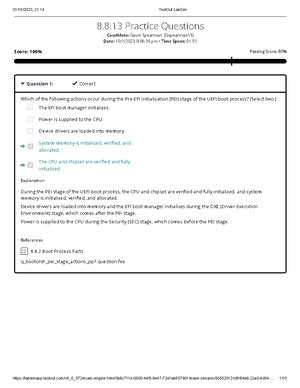 Test Out Lab Sim 10 5 10 Practice Questions Deprecated API Usage The