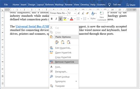 Ways To Remove Hyperlinks From Microsoft Word Documents