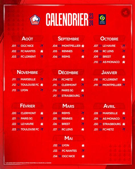 2023 2024 Nice Losc Pour Commencer Losc