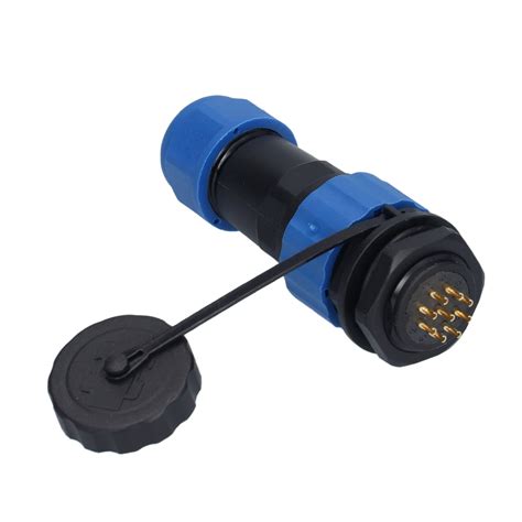 Conector Industrial Enchufe De Aviación Ip68 Materiales Auxiliares