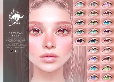 Second Life Marketplace Clover Crystal Eyes Add Me