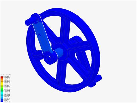 Simulation Of A Crank Assembly Copy By Christinenaval Simscale