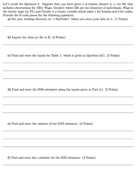 Let S Recall The Question Suppose That You Have Chegg