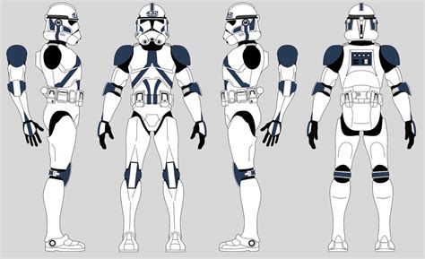 Ref Sheet Of A Clone Trooper By Diamonddraws8 On Deviantart