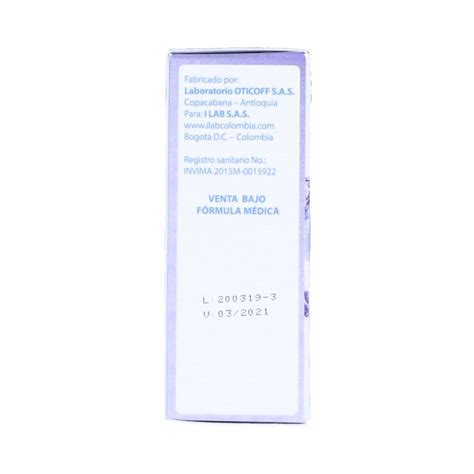 Predilab Gotas 10 Mg Ml 1 Suspensión Oftalmica Frasco X 5 Ml