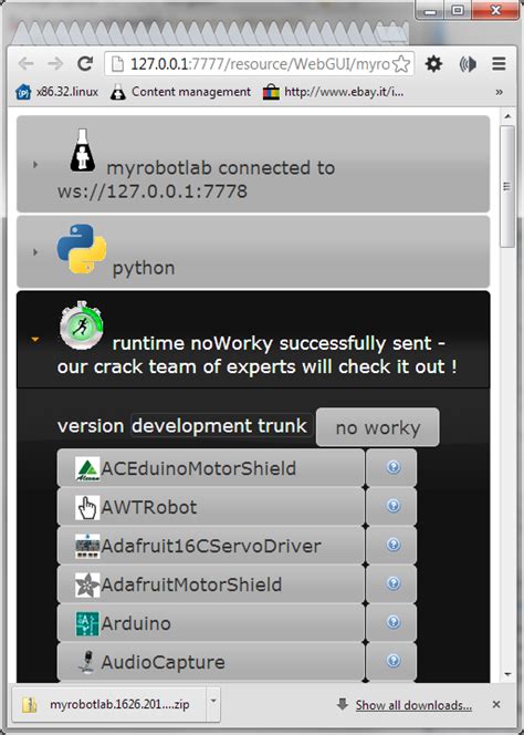 The Noworky Worky Myrobotlab