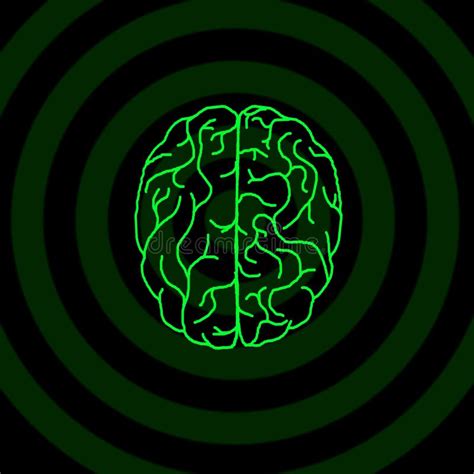Human Brain And Internet Technology Stock Illustration Illustration Of Index Binary