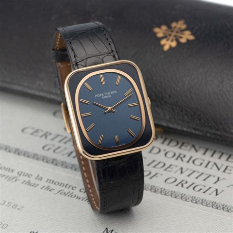 Patek Philippe Switzerland Ref 3582j Original Certificate Yellow