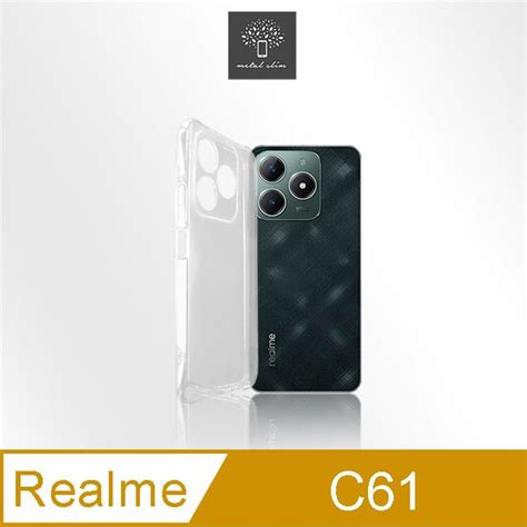 Metal Slim Realme C61 精密挖孔 強化軍規防摔抗震手機殼 Pchome 24h購物