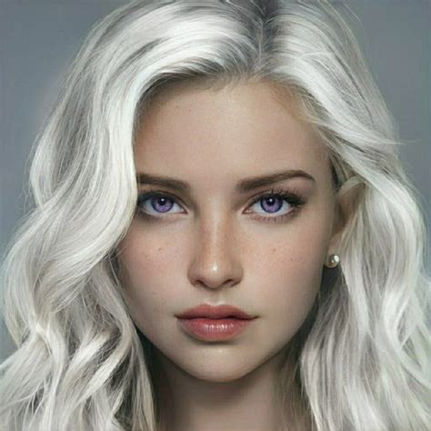 Shea After The Other Side And Transformation White Hair And Brown