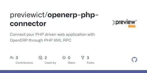 github previewict openerp php connector connect your php driven web