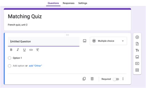 How To Create A Matching Question On Google Forms The Jotform Blog