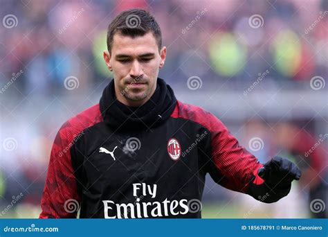 Alessio Romagnoli Editorial Photo Image Of Calcio Giuseppe 185678791