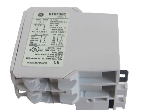 New General Electric Btrf30c Pneumatic Timer Sb Industrial Supply Inc