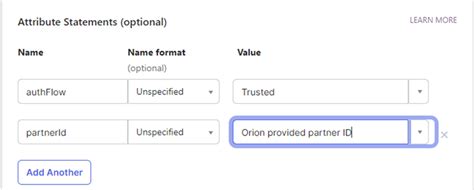 Saml Setup Okta Orion Developers Portal