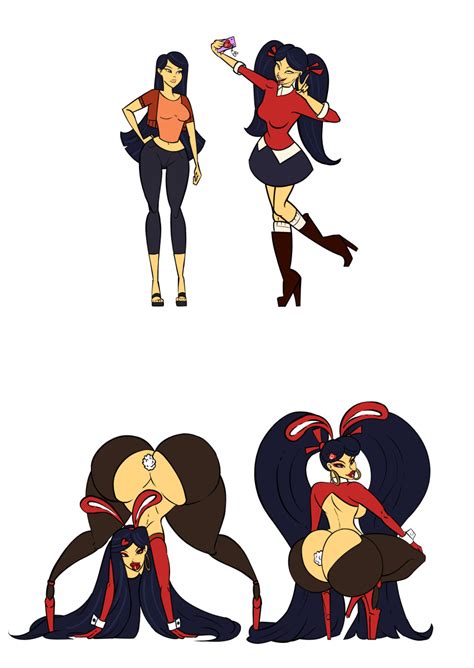 Rule 34 Ass Expansion Before And After Bimbo Lips Bimbofication