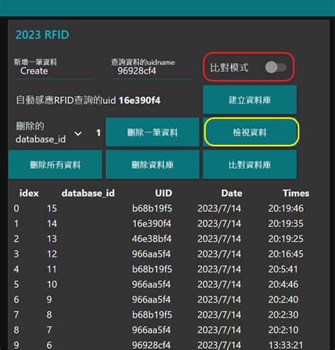 Alex9ufo 聰明人求知心切 實驗 Esp32 Rfid Node Red 新增資料 自動比對資料庫的資料 比對模式 Query Create