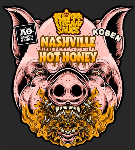 Nashville Hot Honey Angus And Oink Koben Collab Thiccc Sauce