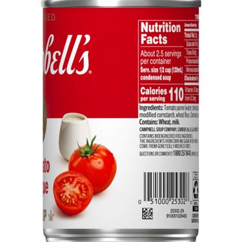Campbells Condensed Tomato Bisque Soup 1075 Oz Dillons Food Stores