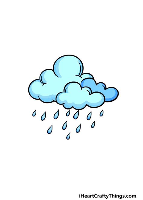 How To Draw Rain A Step By Step Guide Rainy Day Drawing Drawing