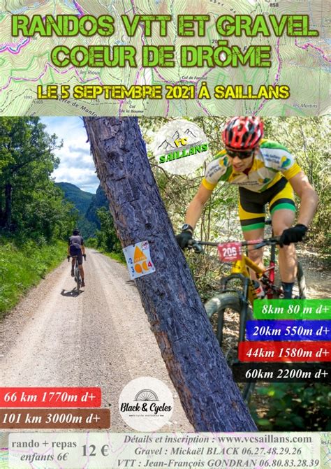 Flyer Randos Vtt Et Gravel Coeur De Drome Le Ref