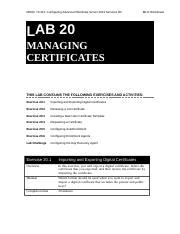 70 412 R2 MLO Worksheet Lab 20 Docx MOAC 70 412 Configuring Advanced Windows Server 2012
