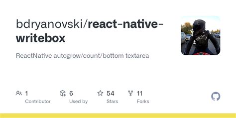 Github Bdryanovskireact Native Writebox Reactnative Autogrowcount