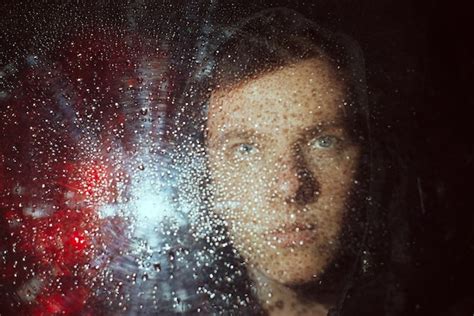 Premium Photo Reflection Of Man In Mirror