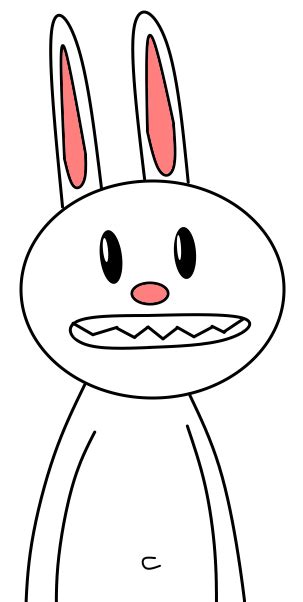 Sam And Max Maxs Smiling By Supermariofan65 On Deviantart