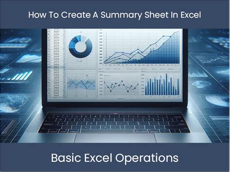 Tutorial De Excel Cómo Crear Una Hoja De Resumen En Excel