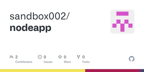 Github Sandbox Nodeapp